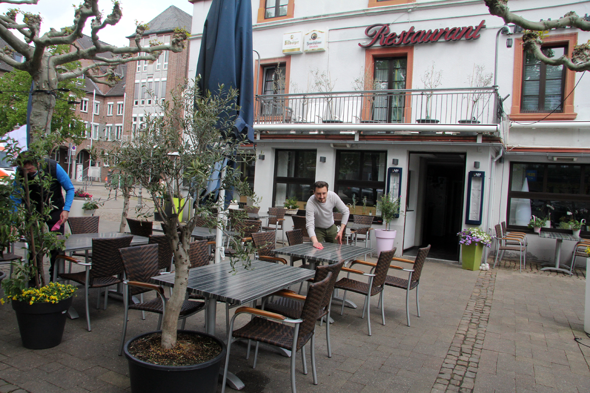 Gastronomie in Geilenkirchen: Hier ist der Außenbereich wieder geöffnet